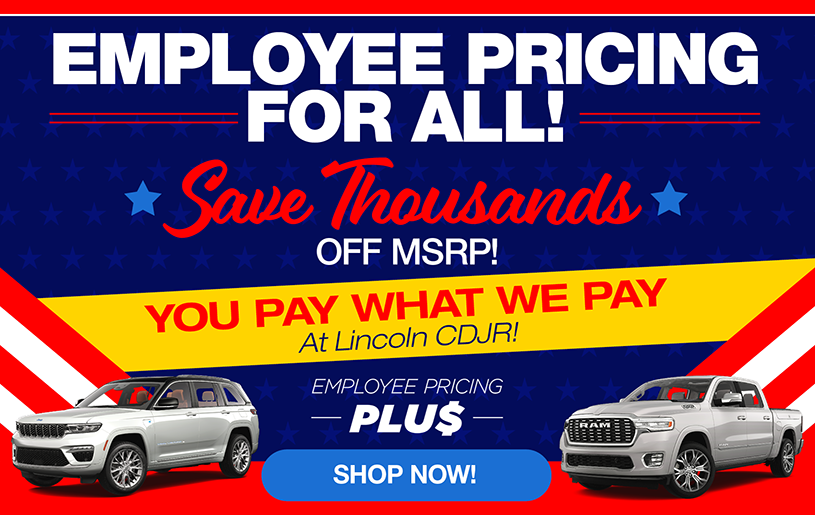 Lincoln Chrysler Dodge Jeep Ram | New & Used Auto Dealership